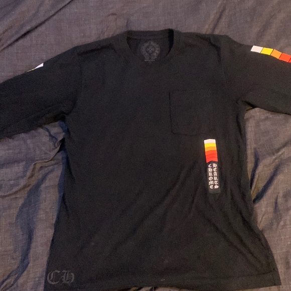 Chrome Hearts | Shirts | Chrome Hearts Black Boost Long Sleeve | Poshmark